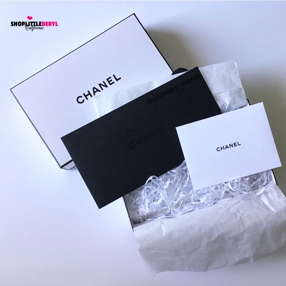 CHANEL | Other | Chanel Signature Box Empty Gift Storage Box 6 Piece ...